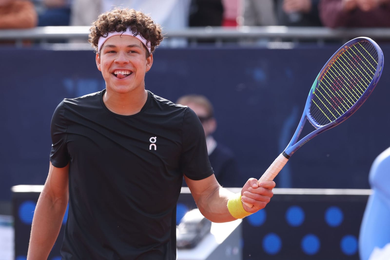 Ben Shelton's girlfriend Trinity Rodman shows her 'obsession' with American as she showers him ...