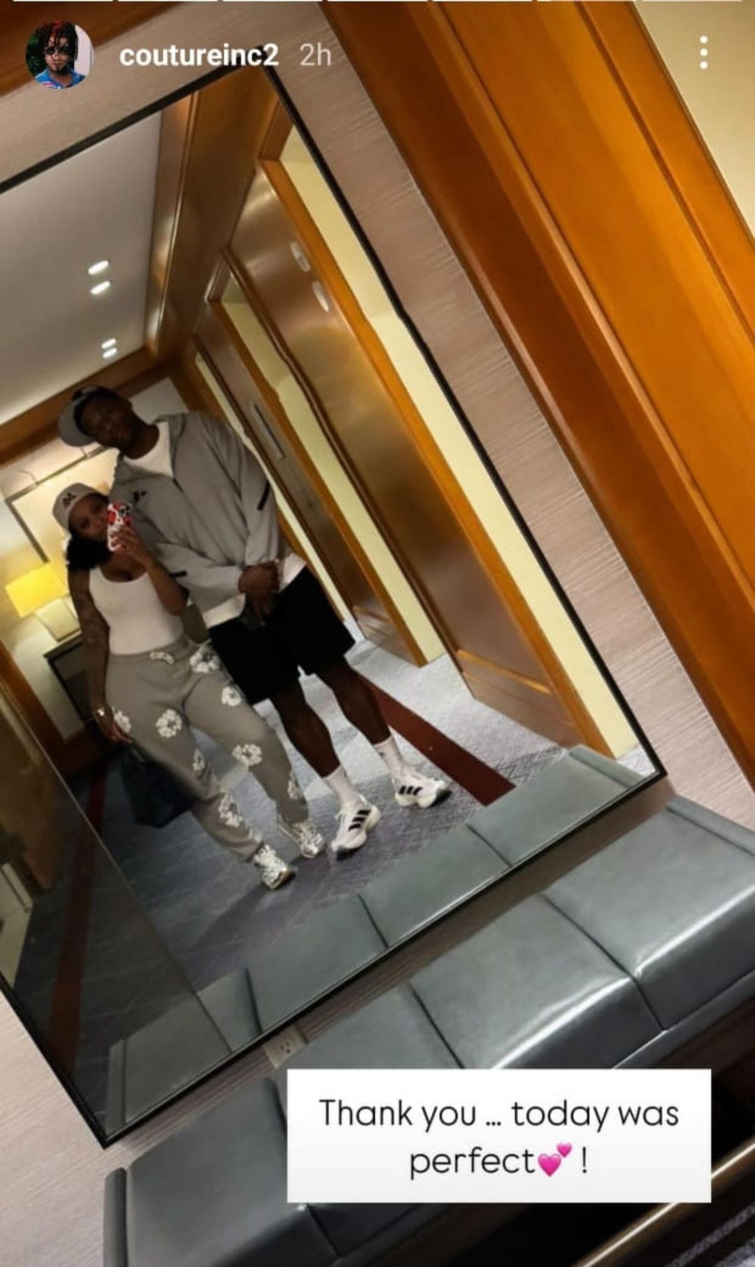 Anthony Edwards makes girlfriend Jeanine Robel's day 'perfect' with ...