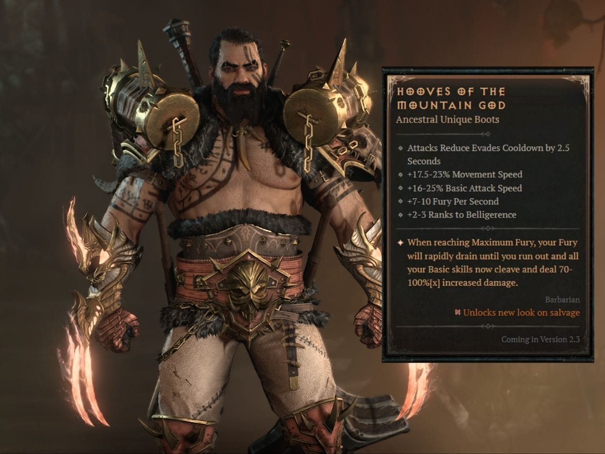 Diablo 4 Season 9: All new Uniques