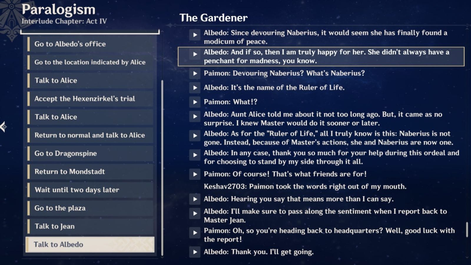 Who is Naberius in Genshin Impact?