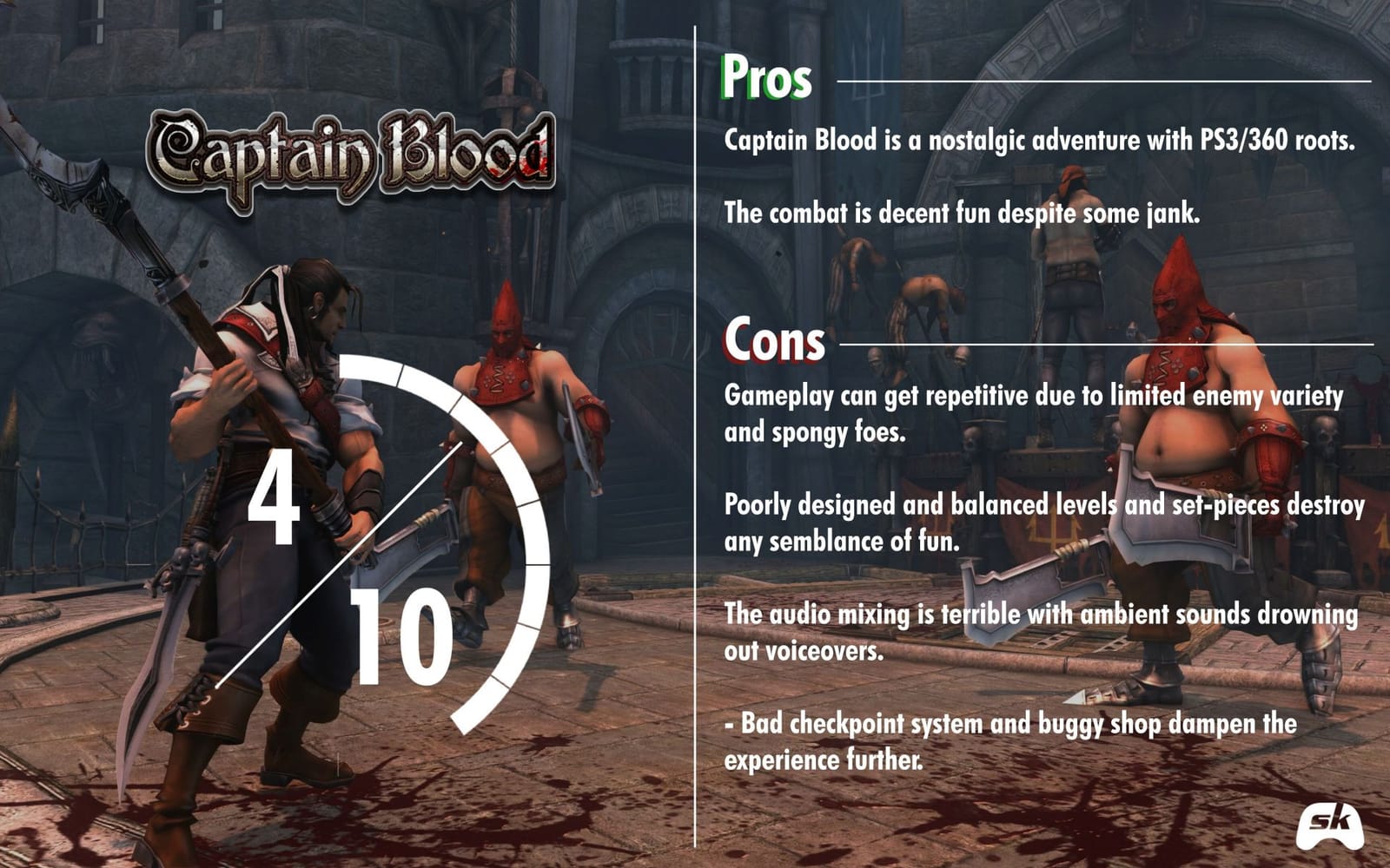 Captain Blood review - A sunken treasure that's best left forgotten
