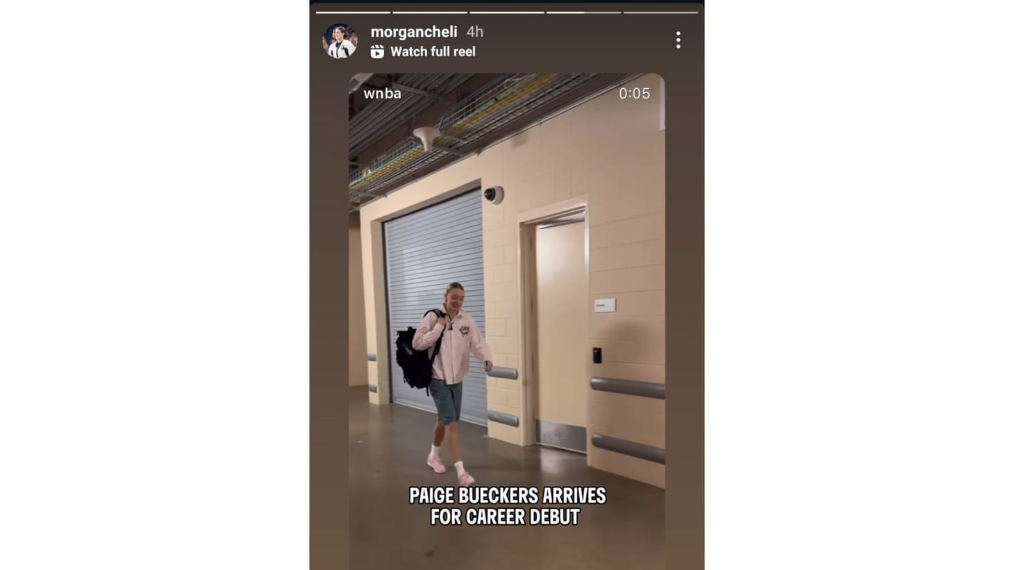 UConn’s Morgan Cheli shows support as ex-teammate Paige Bueckers ...