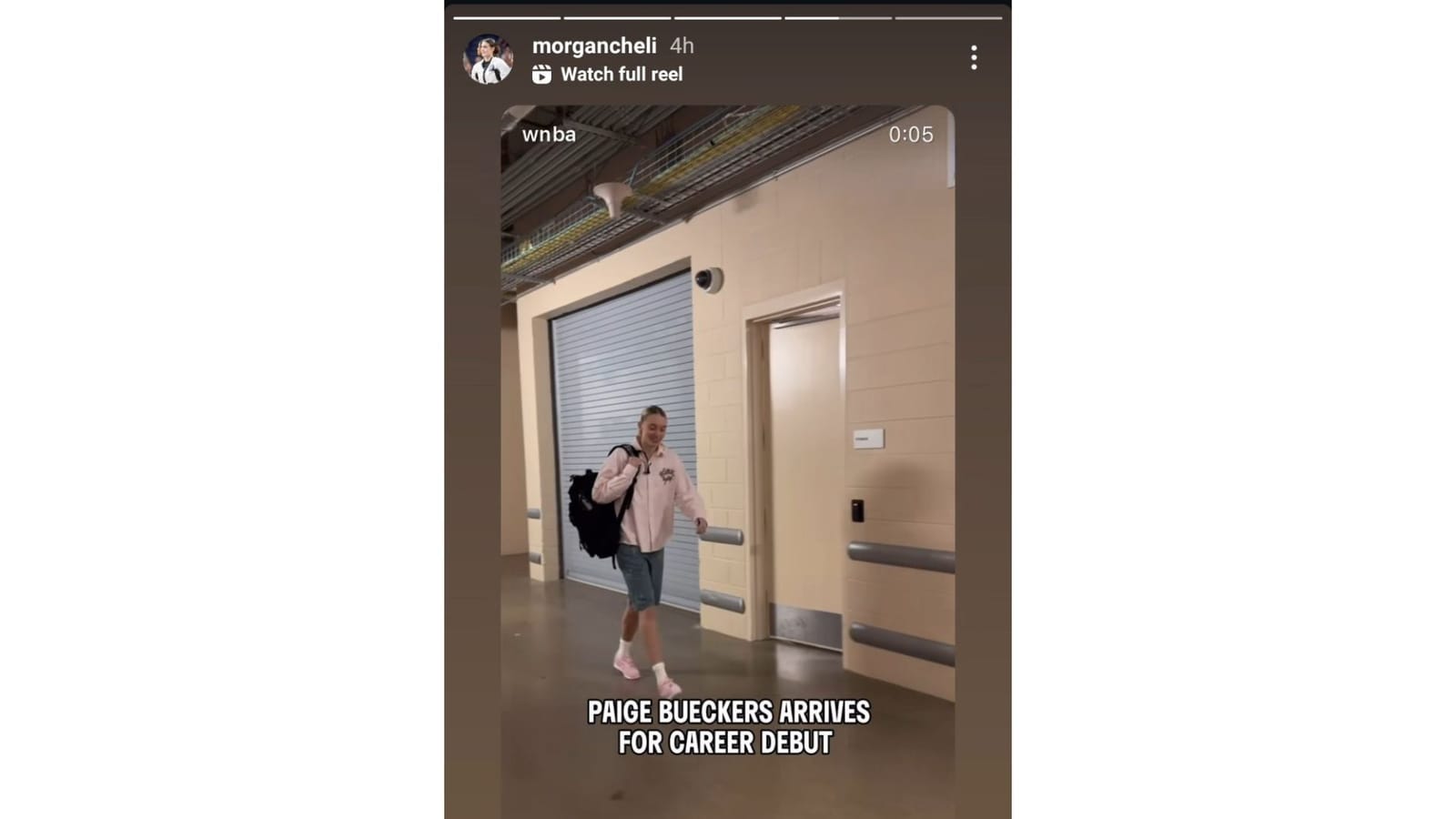 UConn’s Morgan Cheli shows support as ex-teammate Paige Bueckers ...