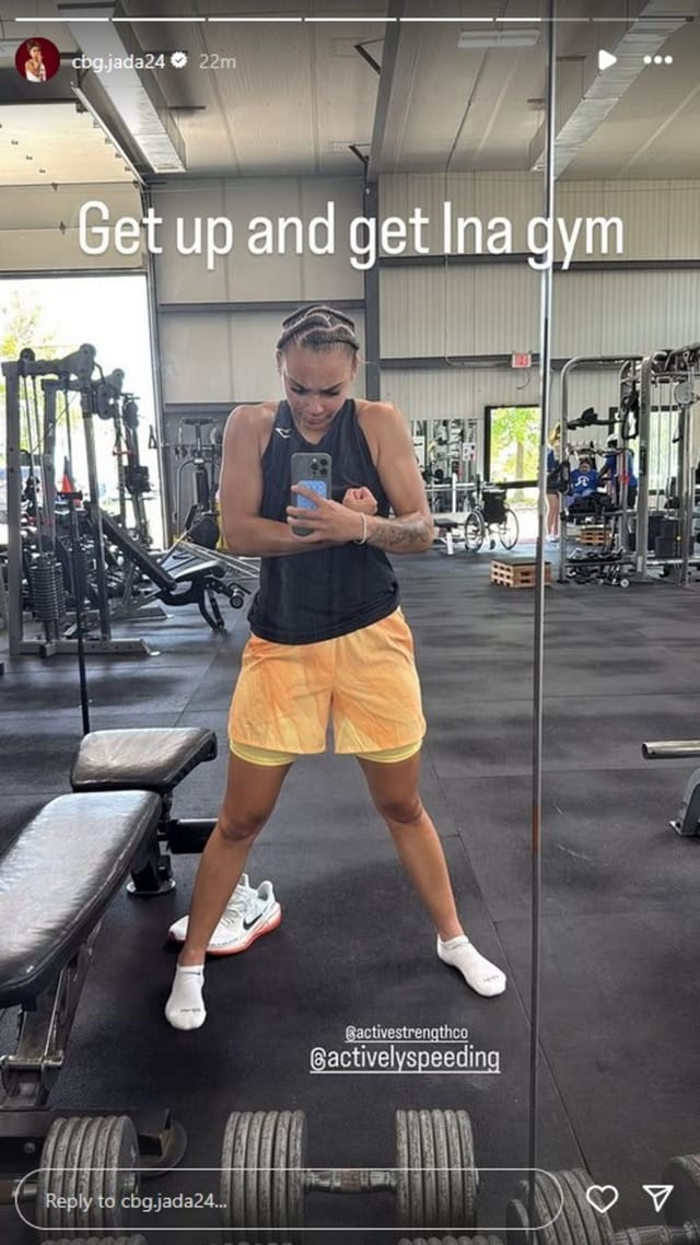 "Get ina gym": Iowa State transfer Jada Williams flexes muscles to show ...