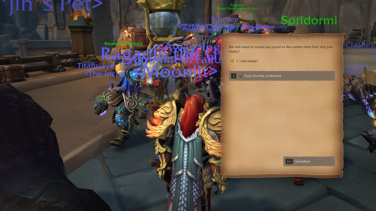 WoW Revisited Horrific Visions: How to unlock all Faceless Masks