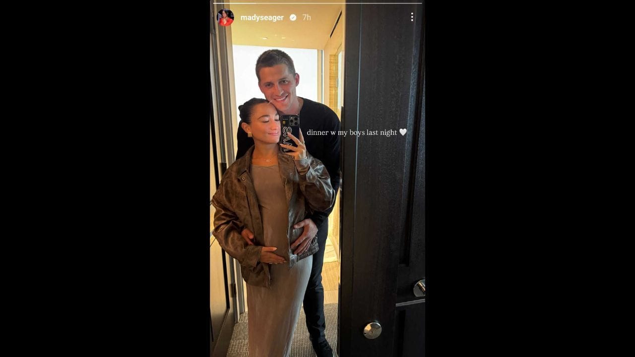 Corey Seager's wife Madisyn enjoys romantic dinner date with Rangers ...