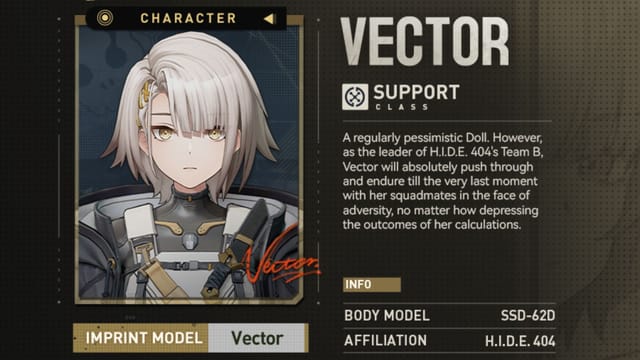 Best Vector build in Girls' Frontline 2 Exilium