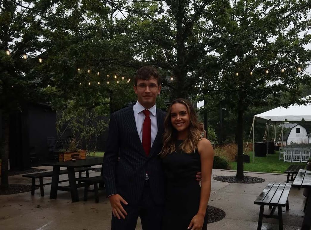 Who is Christian Lundgaard's girlfriend, Gabriella Gilrowski?