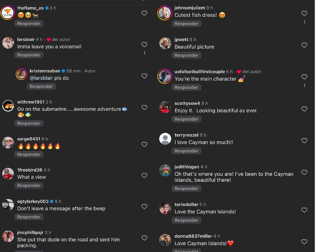 kristen saban: "Cutest fish dress": Fans have wholesome reactions to ...