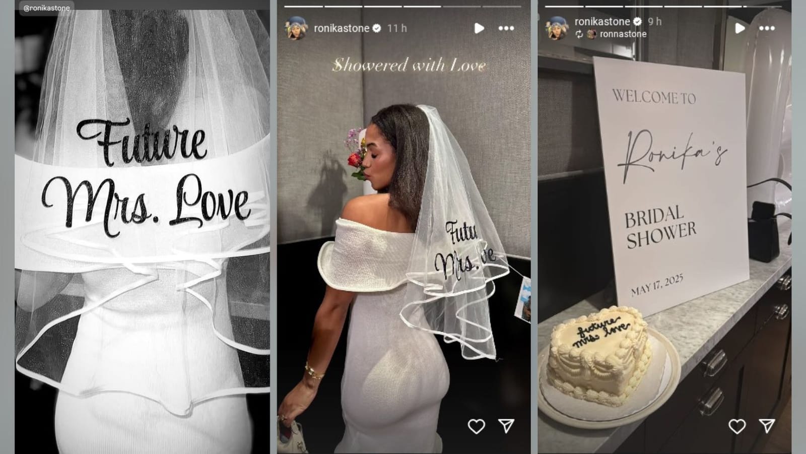 Jordan Love’s fiancée Ronika Stone begins wedding countdown with first look from her bridal shower