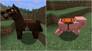 How to craft a saddle in Minecraft: Recipe, items, and uses