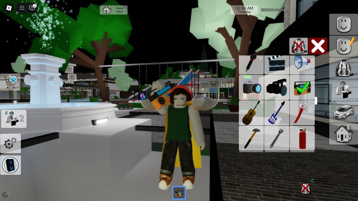 How to get the Boombox tool in Brookhaven RP