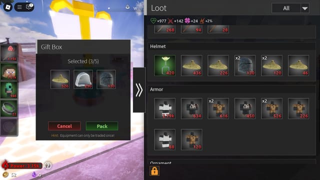 Lootify Trade Gift Box guide