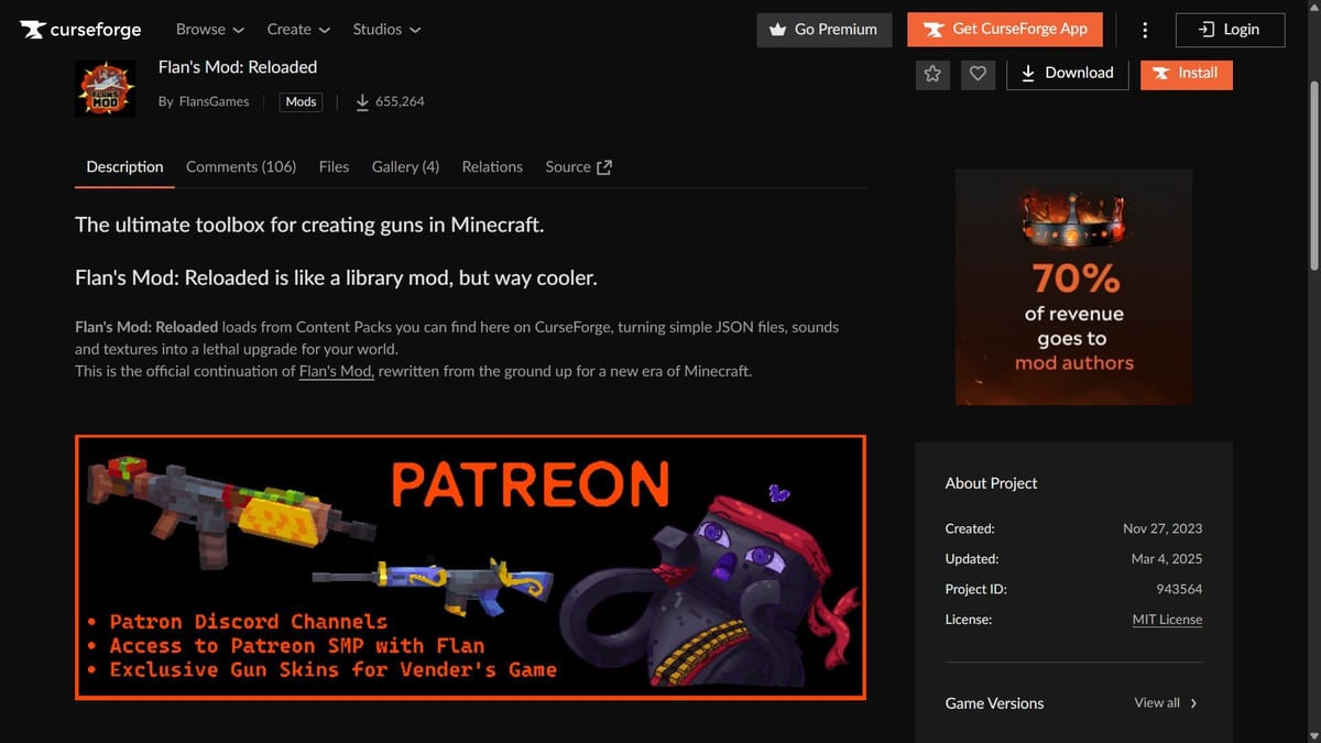 Minecraft Flan's mod guide