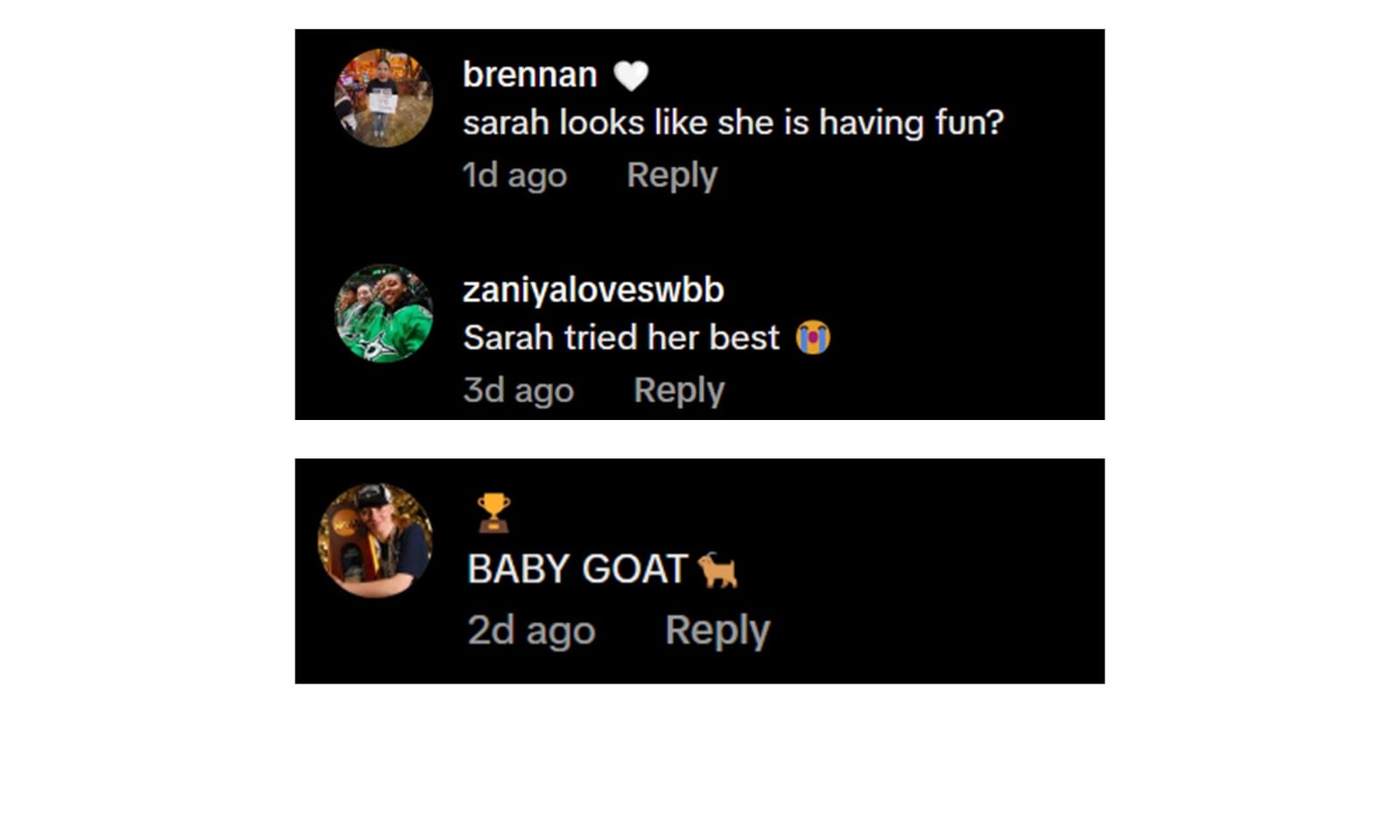 "Tried her best" "Baby GOAT": Fans gush over UConn's Sarah Strong as ...