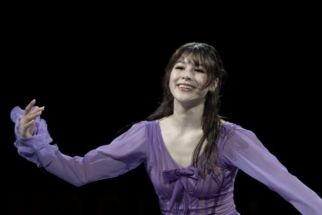 WATCH: Alysa Liu steals the show with impressive double Axel jump ...