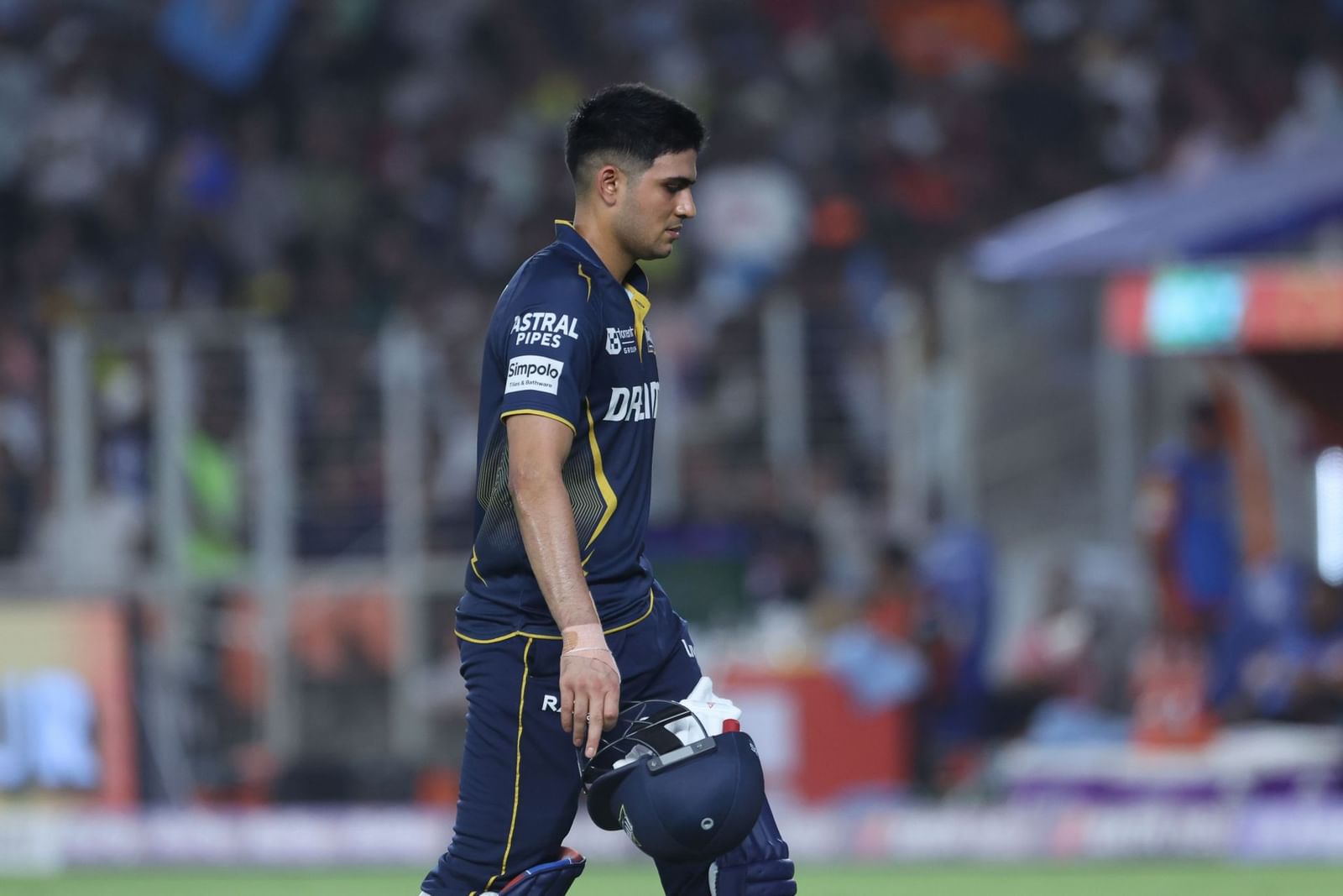 Agitated Shubman Gill gets into an argument with umpire again in GT vs ...