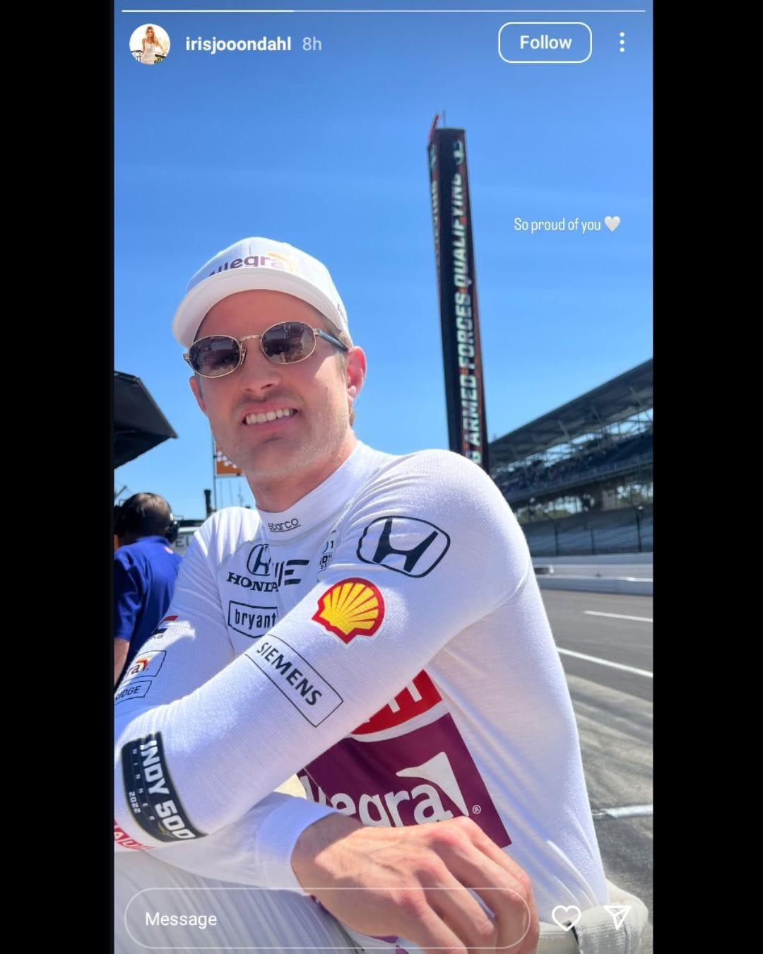 Marcus Ericsson's position in Row 3 of Indy 500 starting lineup draws ...