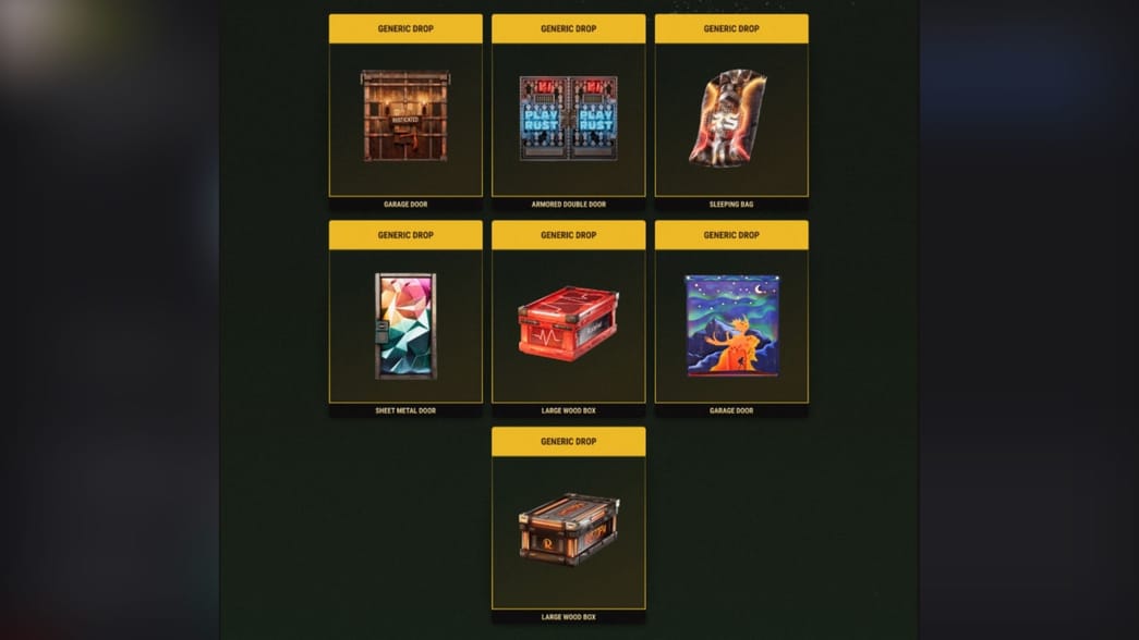 Rust Twitch Drops (May 2025): Duration, all rewards, and how to unlock