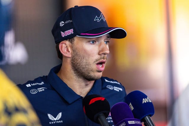 Watch: Pierre Gasly shockingly running over a rabbit that ran onto the ...
