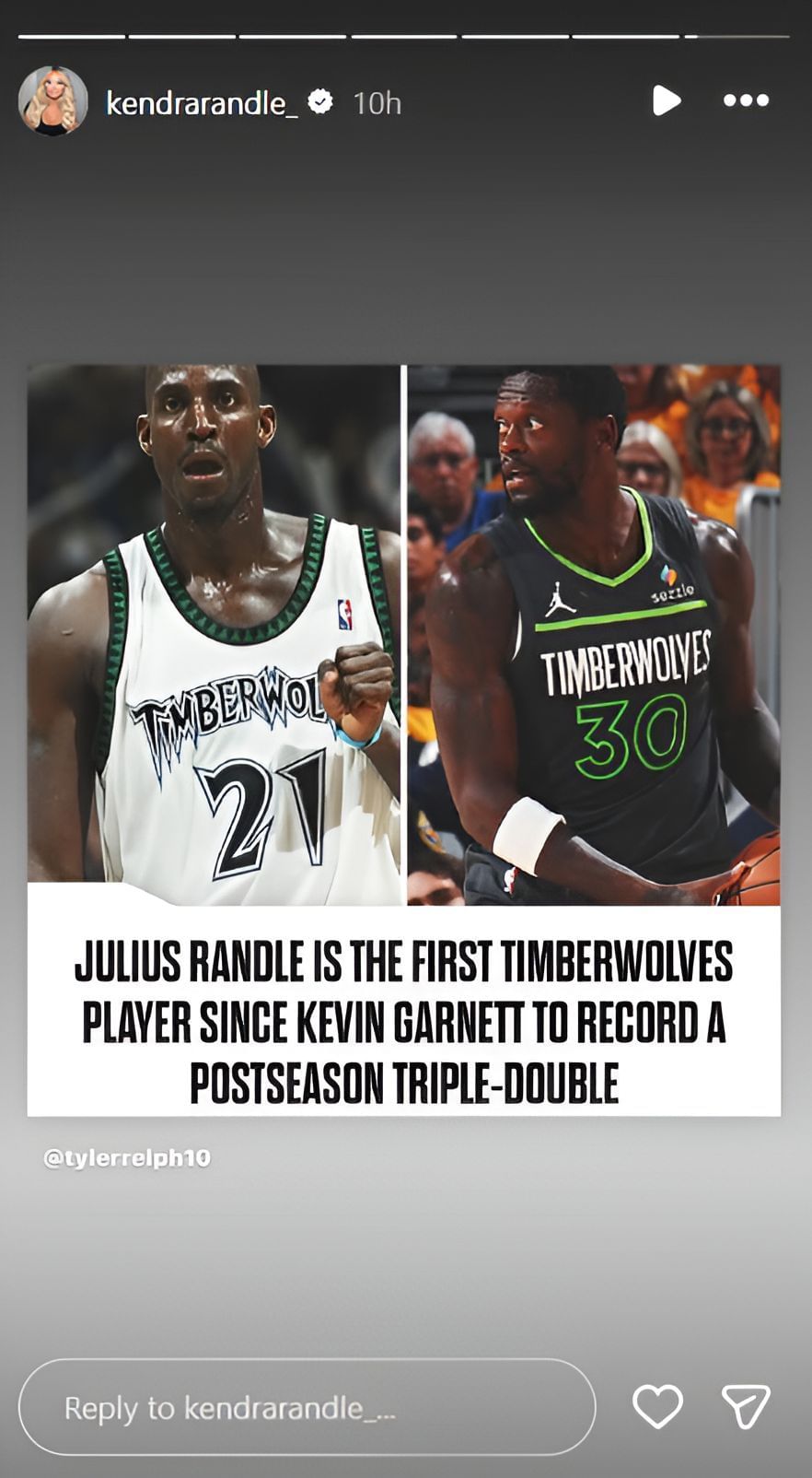 Julius Randle: Julius Randle's wife Kendra Randle shows love with 5-word message after ...