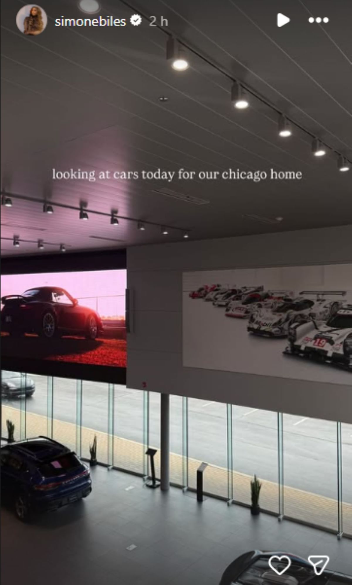 Simone Biles visits multi-billion dollar brand amid hunt for new car in ...