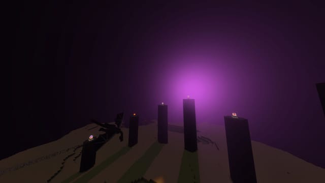 What are End flashes in Minecraft?