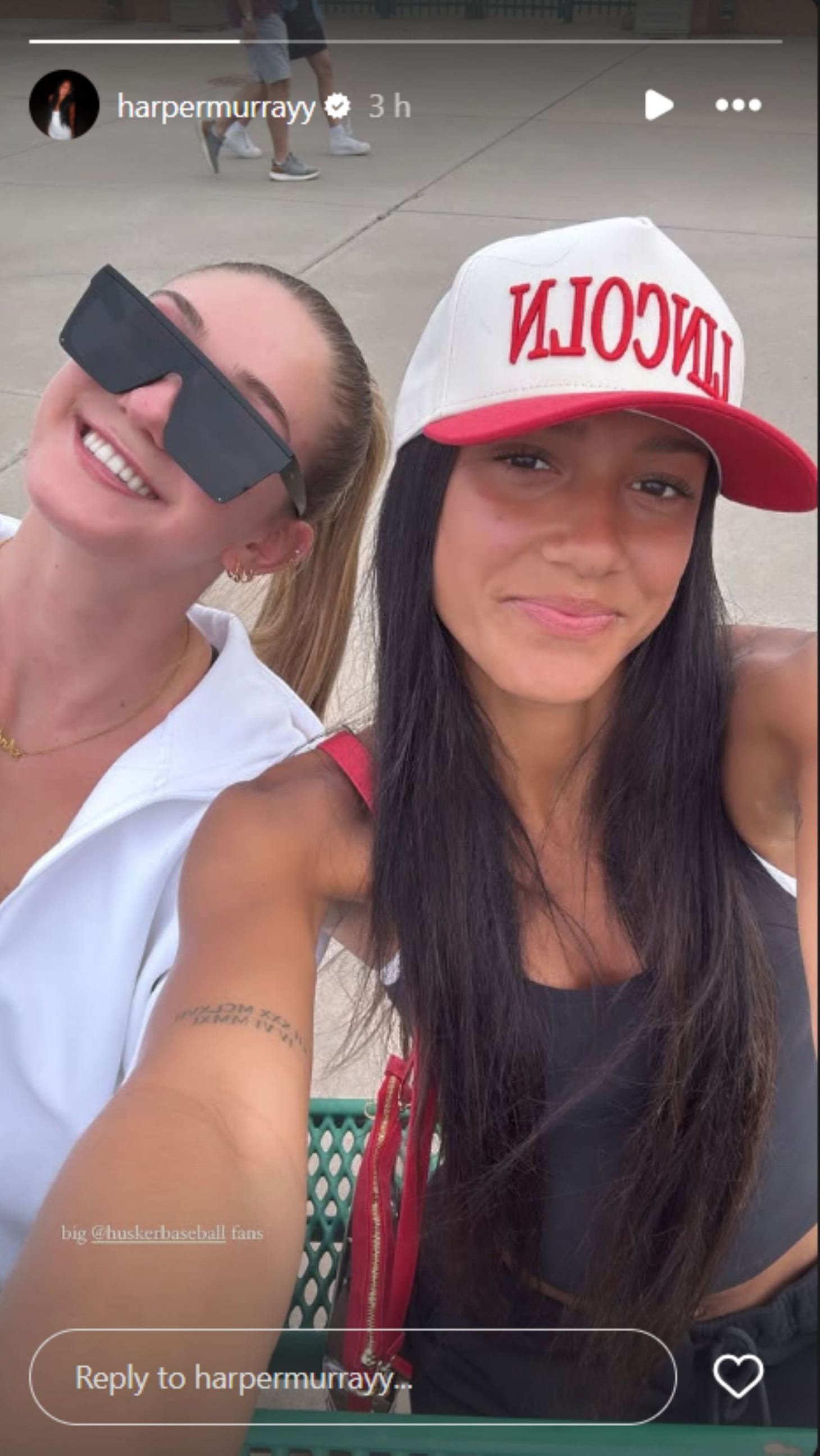 Nebraska Volleyball's Harper Murray and teammate Andi Jackson catch ...