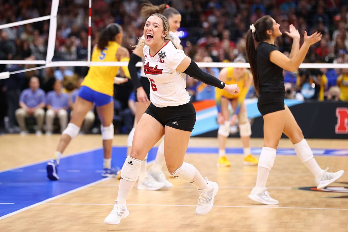 Nebraska Volleyball player Laney Choboy links up with Freshman Ryan ...