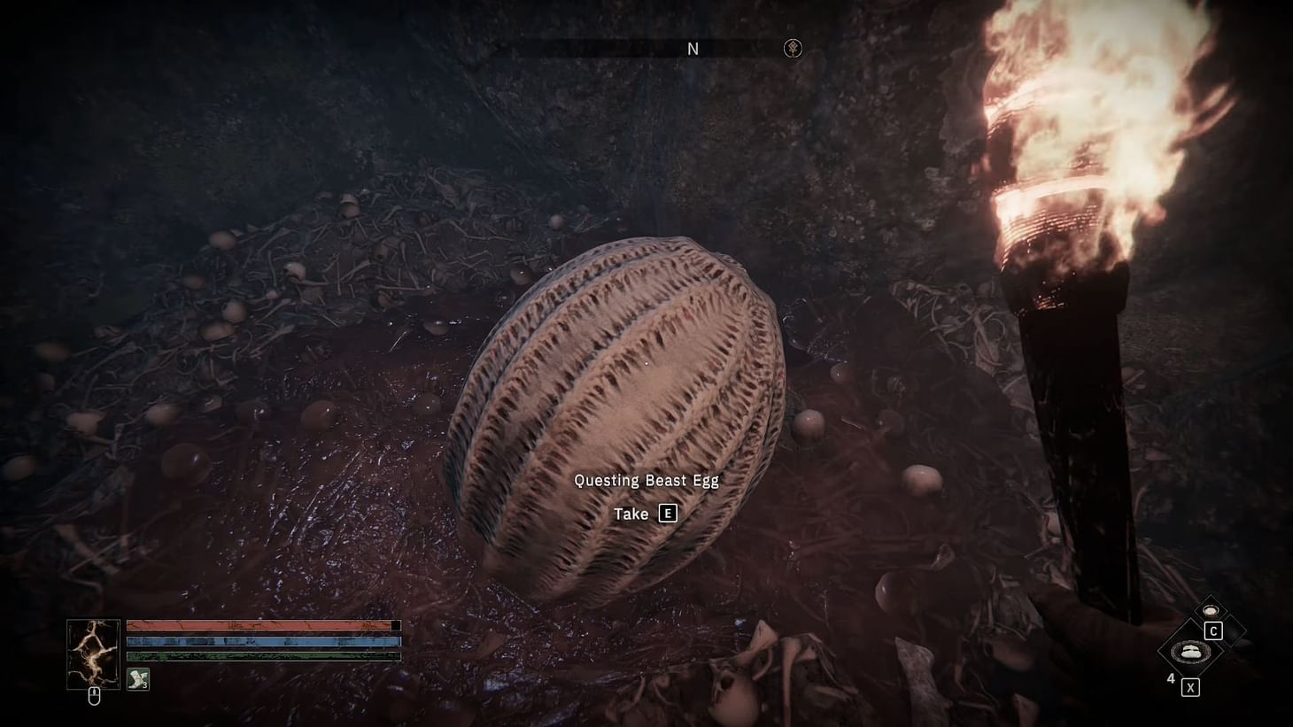 How to locate and hatch Questling Beast Egg in Tainted Grail The Fall ...