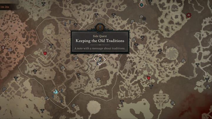 Diablo 4 Keeping the Old Traditions quest guide