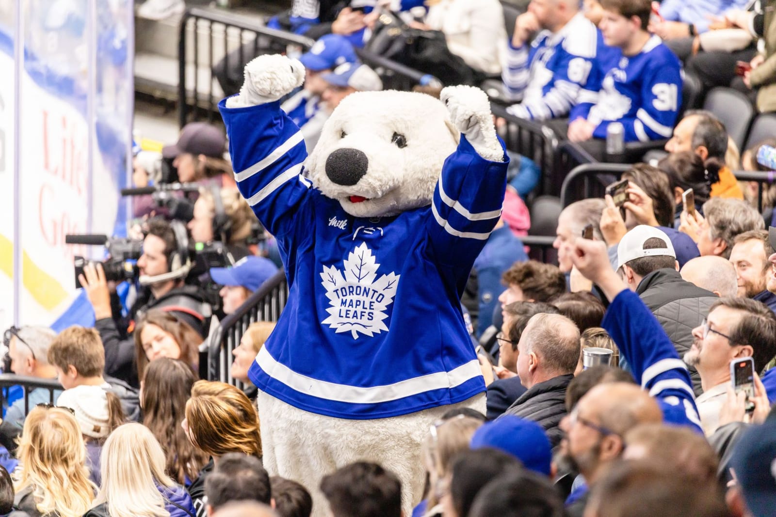 Who is Toronto Maple Leafs mascot Carlton The Bear?