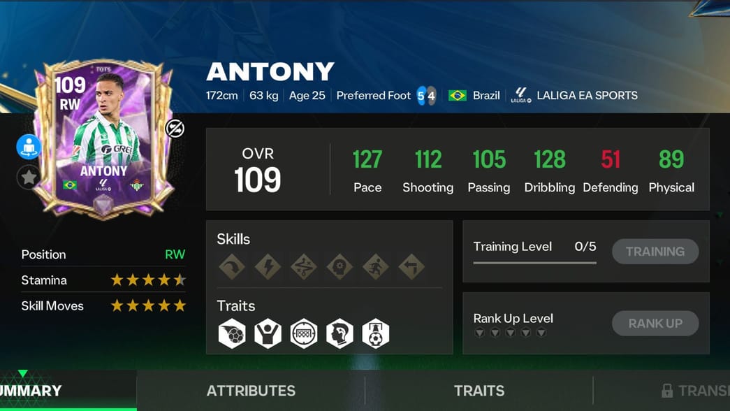 EA FC Mobile TOTS 25 Antony exchange: All exchange requirements and ...