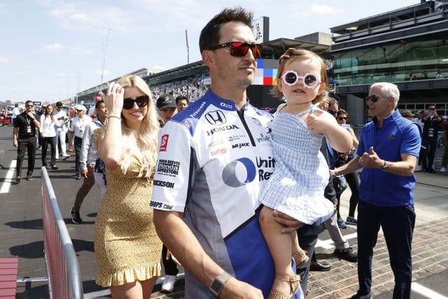 Graham Rahal's wife Courtney Force suffers "mom fail" as daughter gets ...