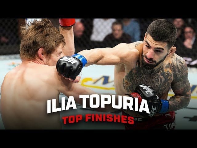 "To KO or get KOed" - MMA fans erupt as Ilia Topuria shows off ...