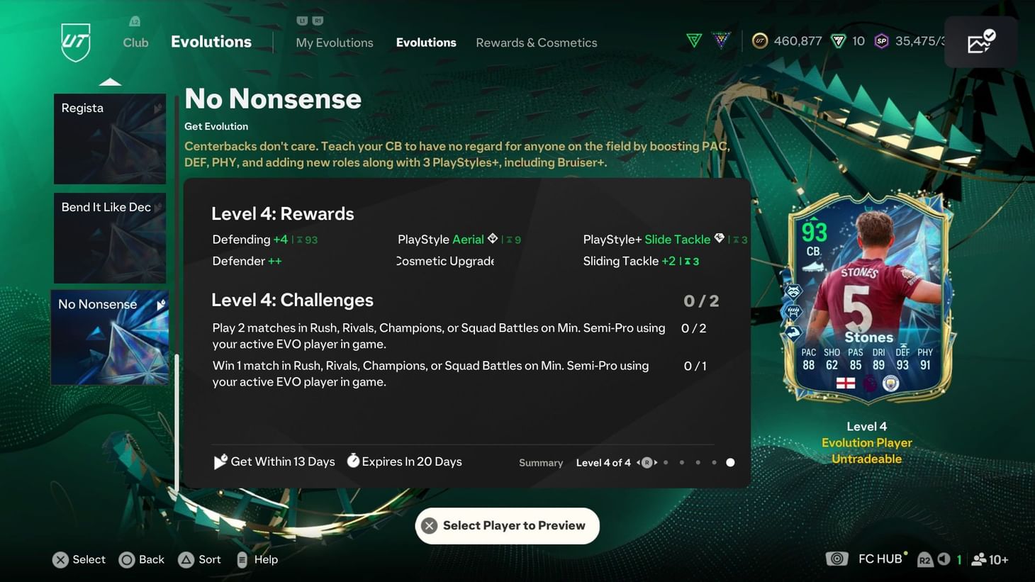 EA FC 25 No Nonsense Evolution guide: Best players to use, all upgrades, requirements, and more