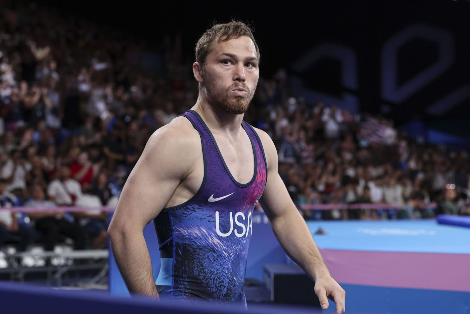 Bo Bassett drops a 2 word reaction to Spencer Lee's brutal training ...