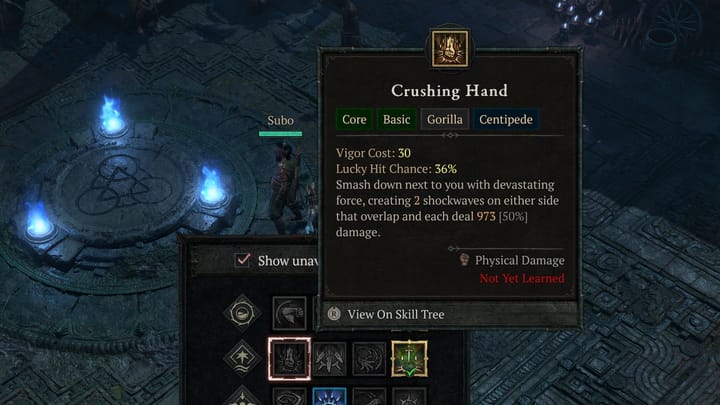 Diablo 4: Crushing Hand Spiritborn build guide