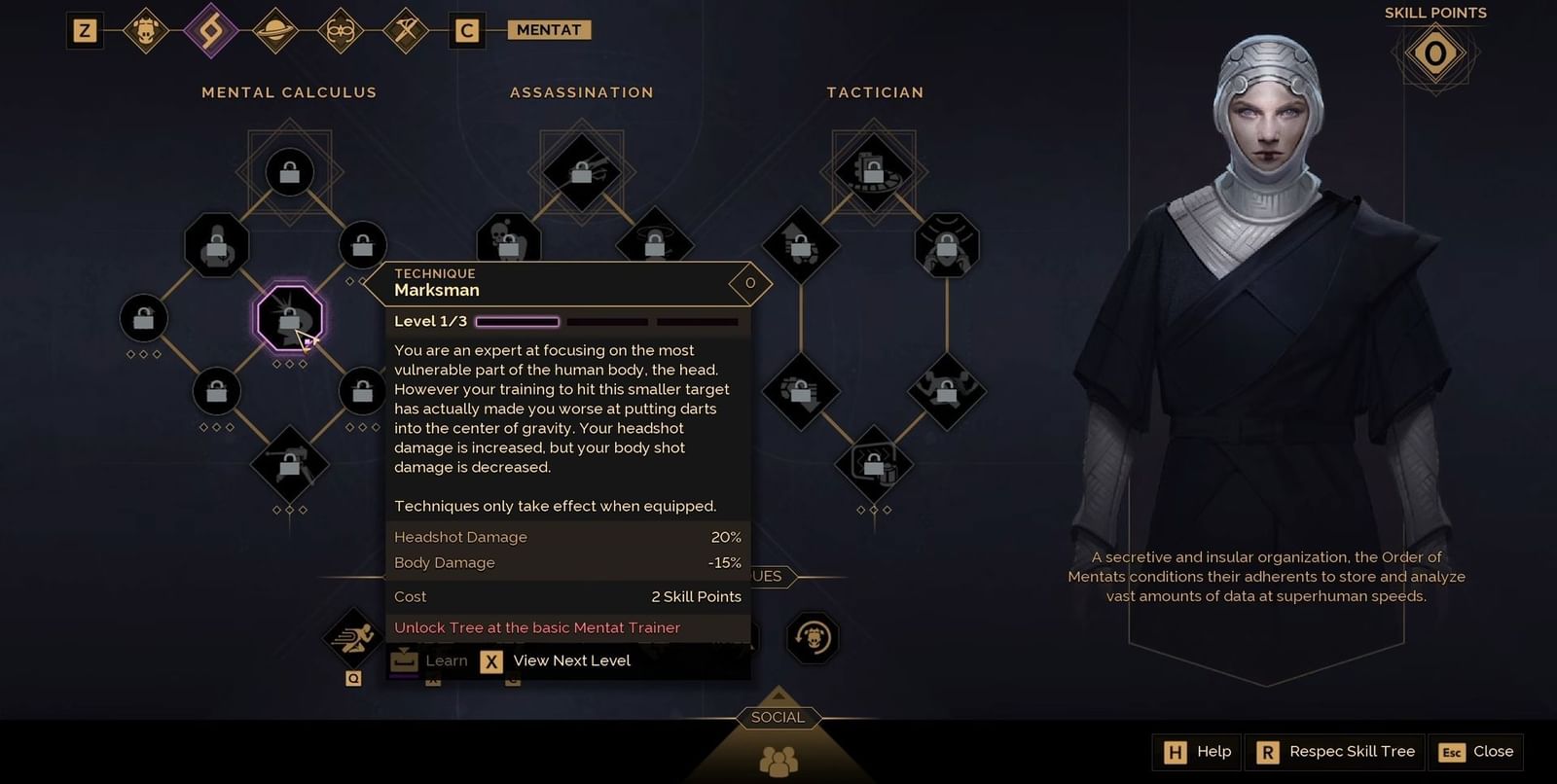 Dune Awakening Mentat class guide: Skills and playstyle explained