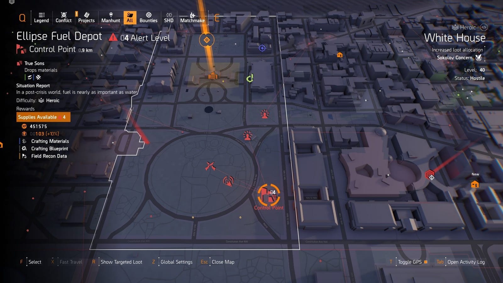 The Division 2 Week 1 Manhunt guide: Scout 1 objectives and solutions