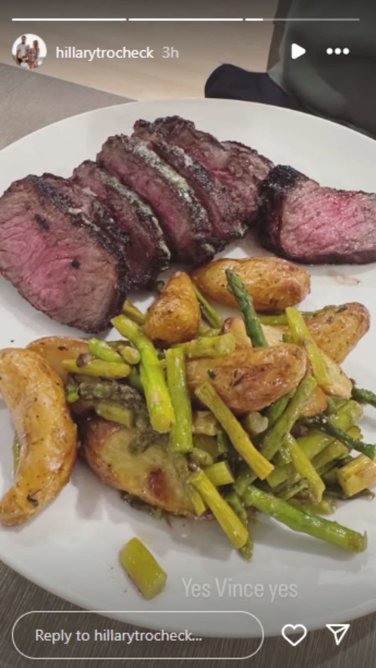 Vincent Trocheck's wife Hillary drops 3-word reaction to delectable ...