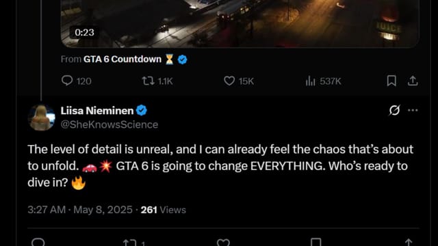 "This looks like a movie": GTA 6 fans mesmerized by game media with ...