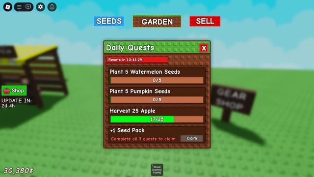 Normal Seed Pack Grow a Garden: How to get and Seed chances