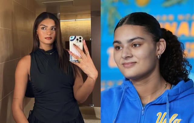 IN PICS: UCLA star Lauren Betts shops & strolls in the city in stylish ...