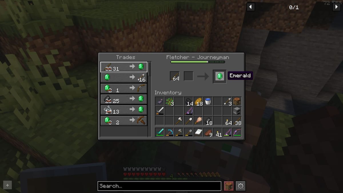 What is the simplest way to earn emeralds in Minecraft?