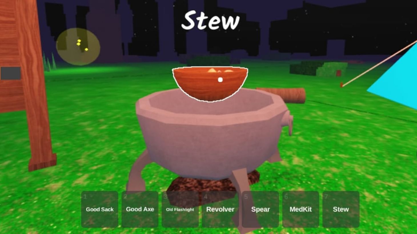How to craft and use Crock Pot in 99 Nights in the Forest