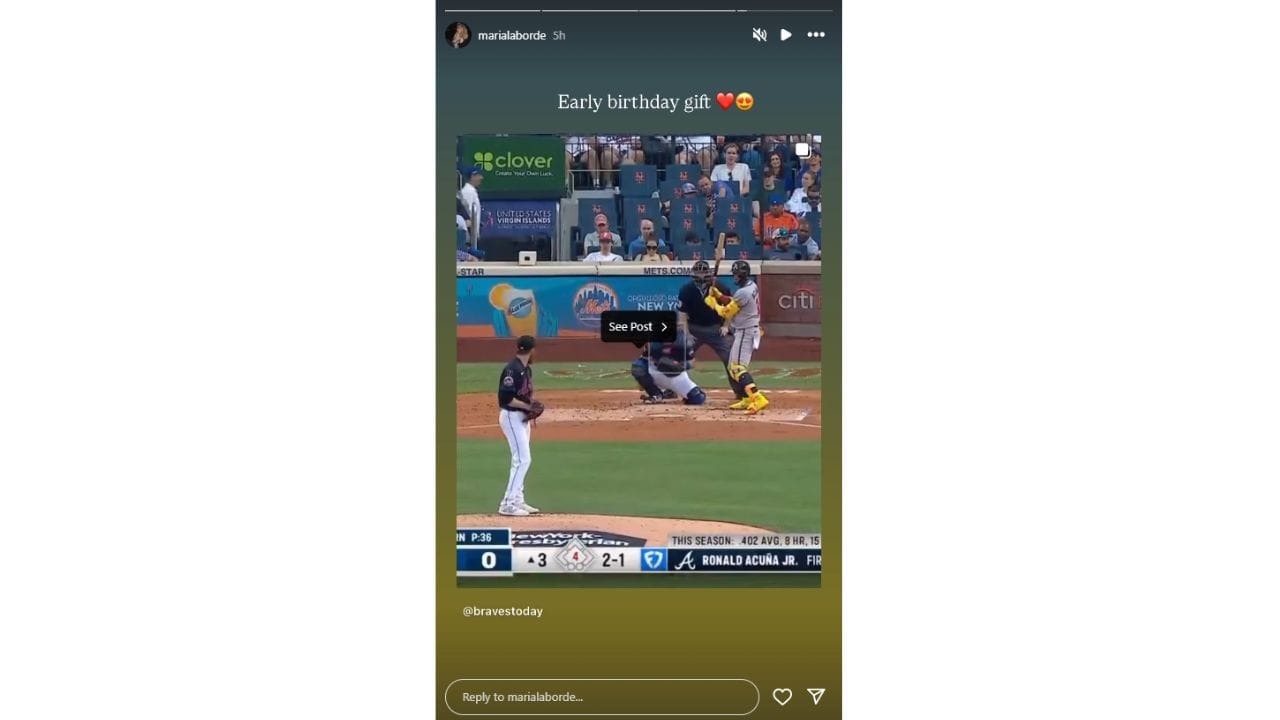 Days after turning a year older, Ronald Acuna Jr.’s wife Maria Laborde ...