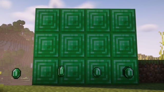 What is the simplest way to earn emeralds in Minecraft?