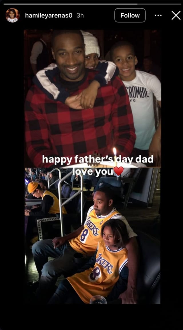 Hamiley Arenas: Daughter Hamiley Arenas shares throwback pictures with ...