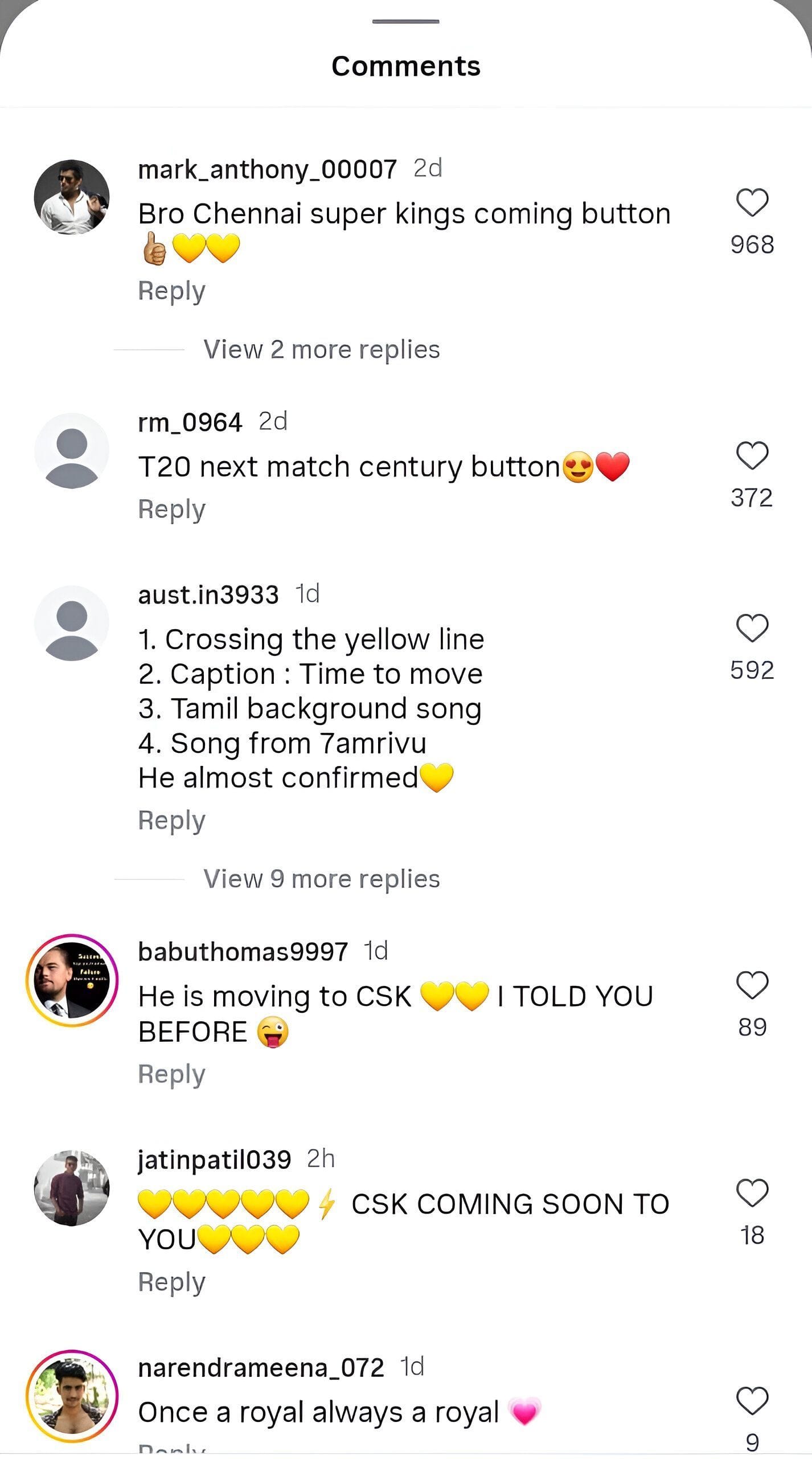 "He is moving to CSK" - Fans react to Sanju Samson's cryptic caption in ...